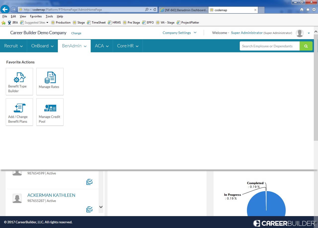 Nf 643 Benadmin Dashboard Ui Distrub On Ie 11 Workterra Jira